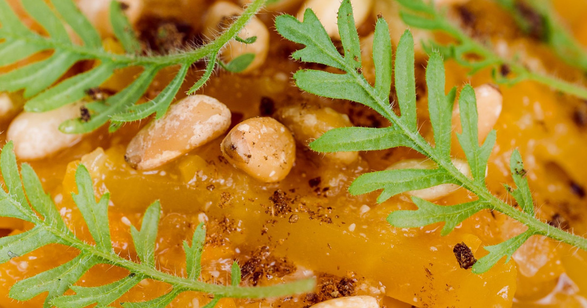 Menu - 3 chefs restaurant "The good must grow"